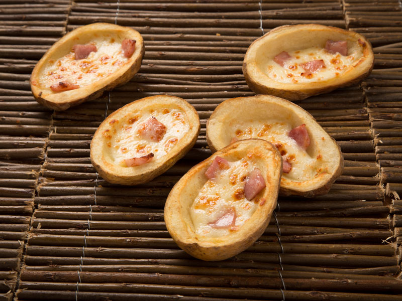 Potato Skins With cheese and a topping of your choice (5). Order Sides ...