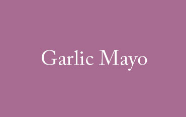 Garlic & Mayonnaise Dip. Order Dips from Pizza GoGo.